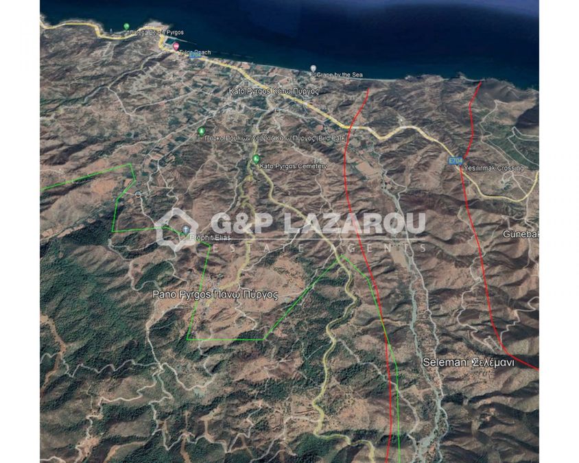 Other Land property for sale, 9365sqm, 120,000€ - Pyrgos Pano Tillirias ...