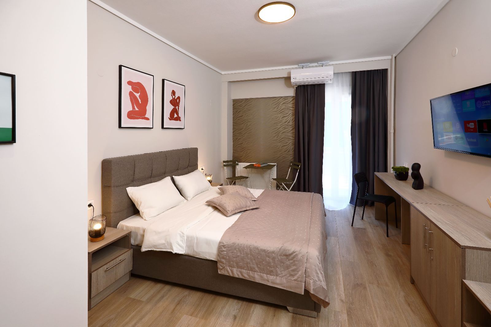 Ενοικιάζεται πολυτελές STUDIO/ΓΚΑΡΣΟΝΙΕΡΑ 38τετ.μέτρα