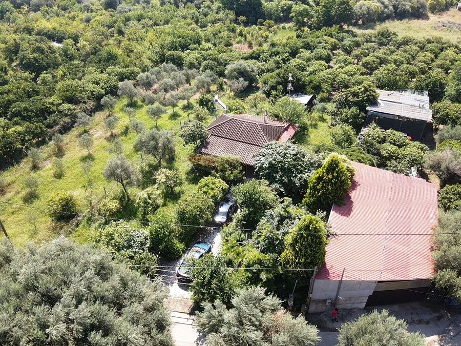 2 BEDROOMS' HOUSE 60 SQ.M. WITH LAND PLOT 1200 SQ.M. IN TEMENI, AIGIO