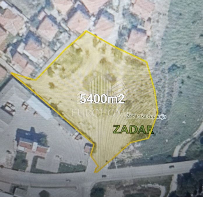 Građevinsko zemljište 5400m² na prodaju, Zadar, Ričina - Oglas 15147823 ...
